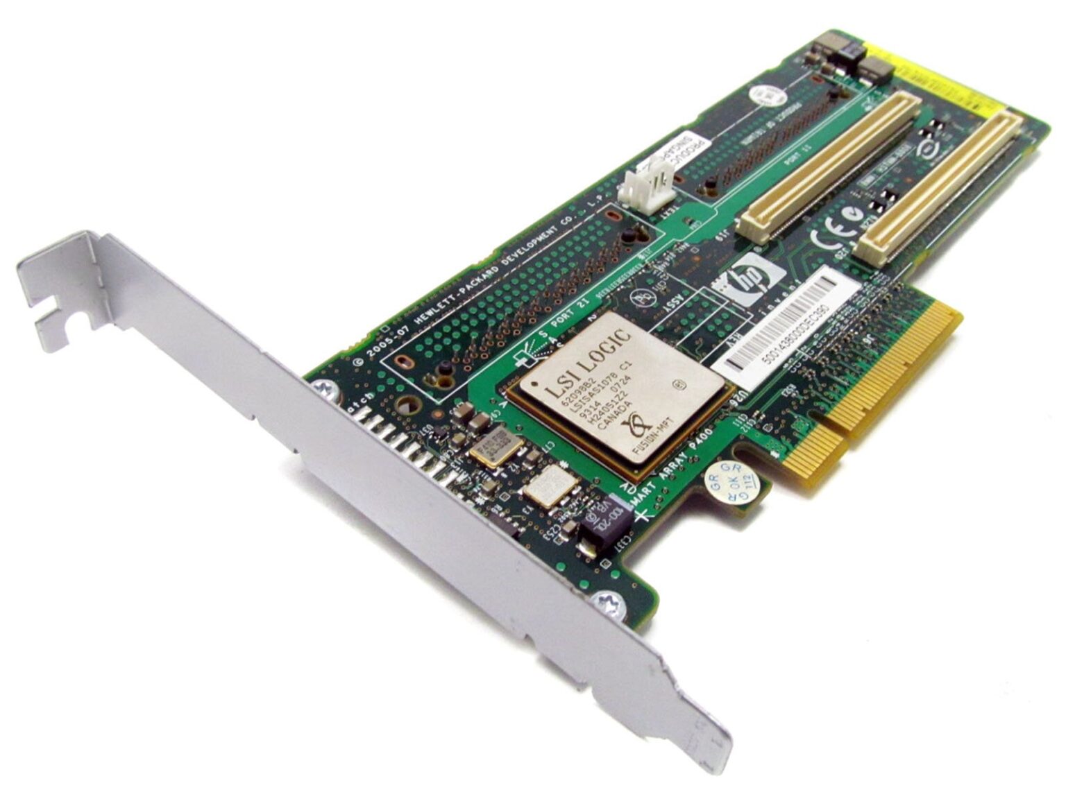 Refurbished RAID CONTROLLER HP-CPQ SMART ARRAY P400 PCIE 512 x8 SAS ...