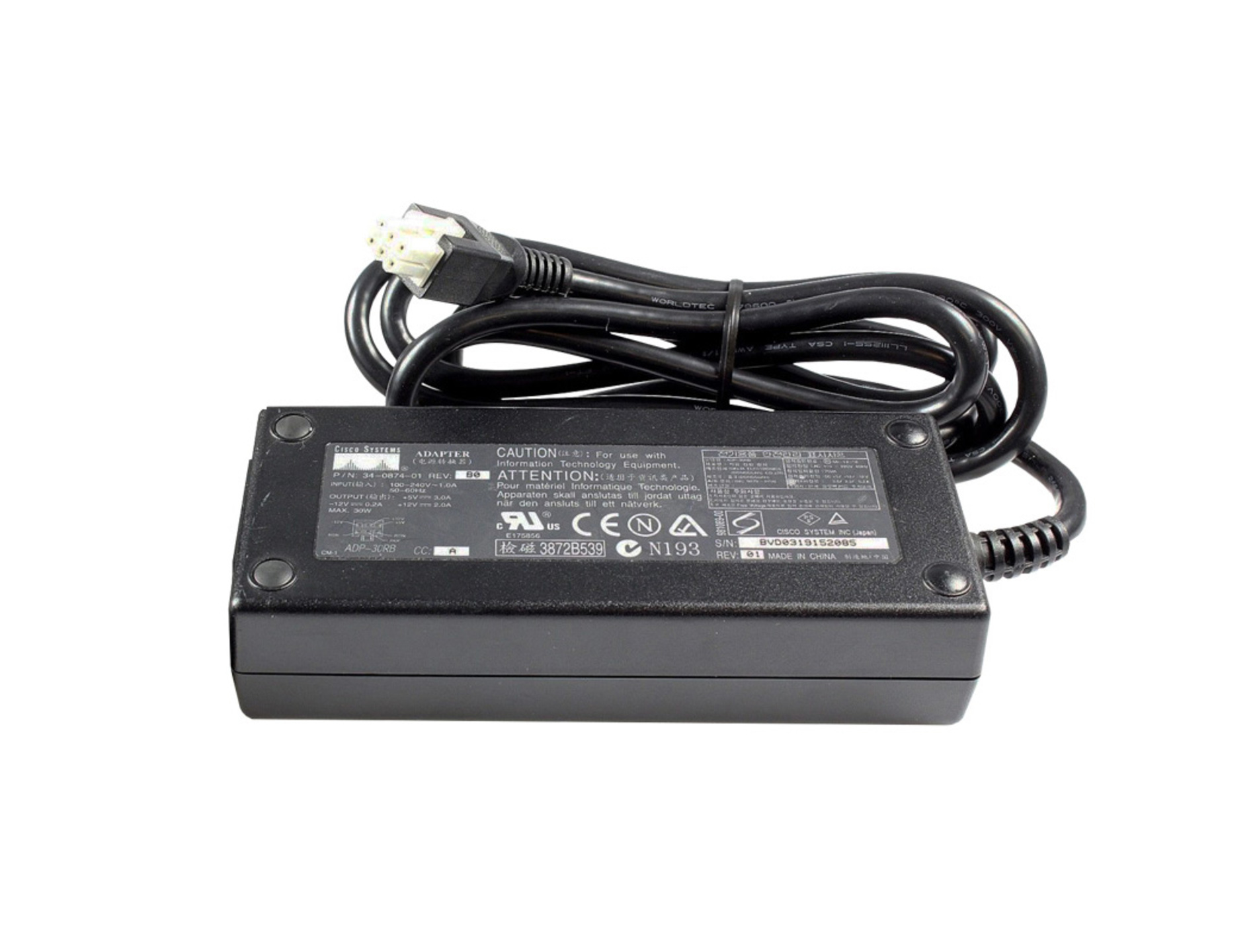 Refurbished POWER SUPPLY NET CISCO ROUTER 1700 SERIES | Omnisys ...